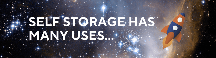 Self-Storage has so many uses - The Space Program